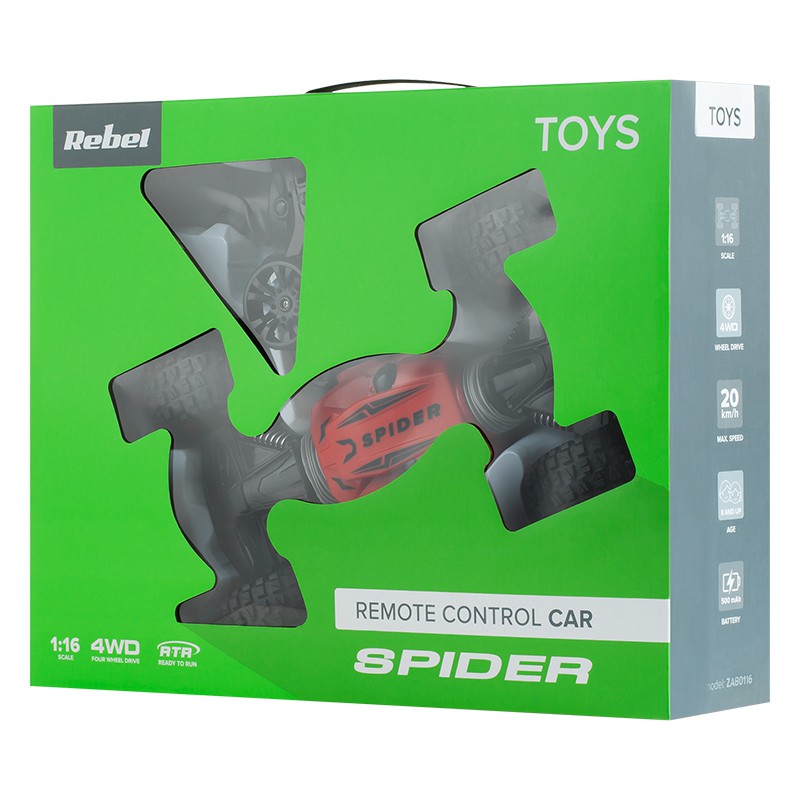 MASINA RC 4WD SPIDER REBEL | ZAB0116 | Lechpol Electronic